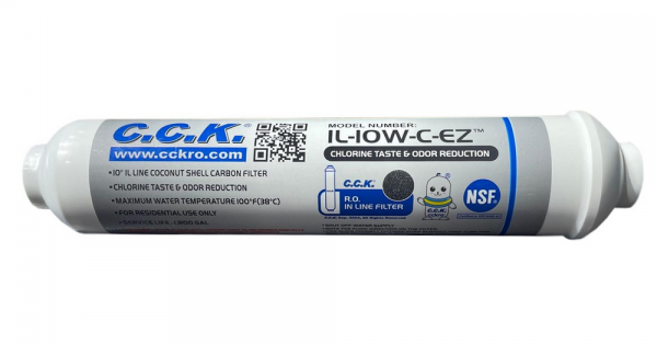 CCK IL-10W-C-EZ 10 İnç İnline Quick Post Karbon Filtre